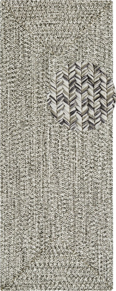 Hanse Home, Kusový koberec Braided 105552 Melange – na ven i na doma, 200x290, béžová, chodba / předsíň