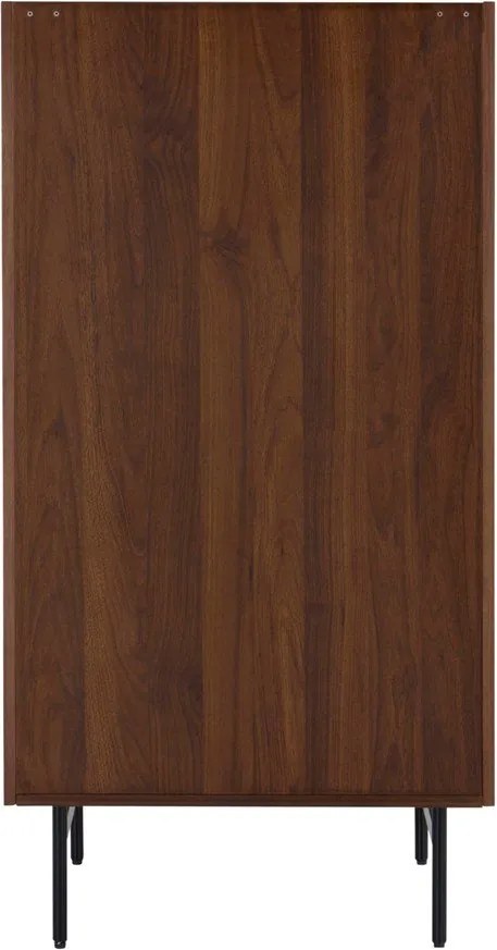 Komoda v dekoru ořechu v tmavě přírodní barvě 60x118,5x45 cm Örgryte – Jotex