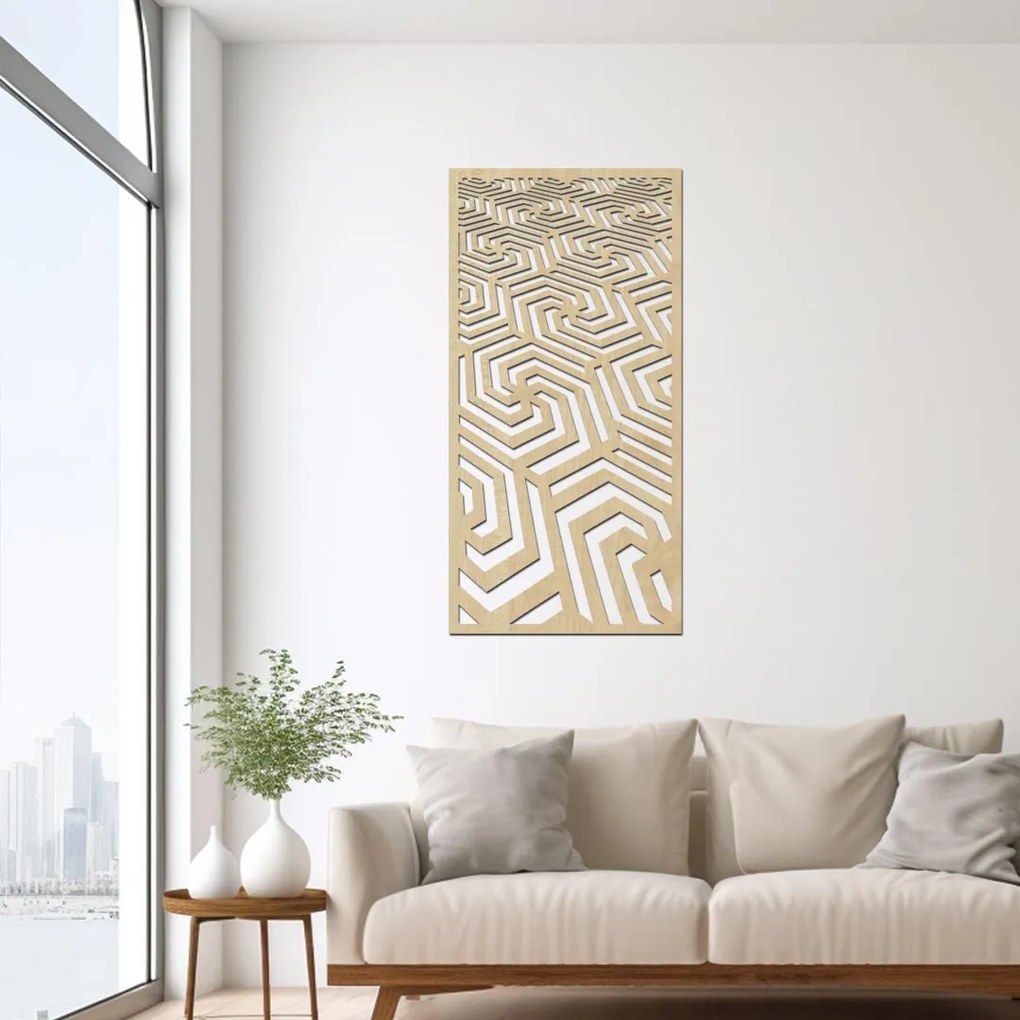 dřevo života Dekorační panel MAZE Rozměry (cm): 20x40, Zvolte barvu dekoru: Javor