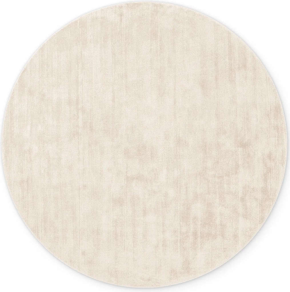 Vikosa, Kusový koberec Vikosa Jane 106293 Ivory kruh, 200x200 (průměr) kruh, bílá, dětský pokoj