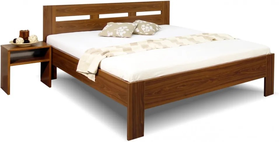 Manželská postel Pegas 160x200, 180x200, lamino INTENA, 180x200 cm