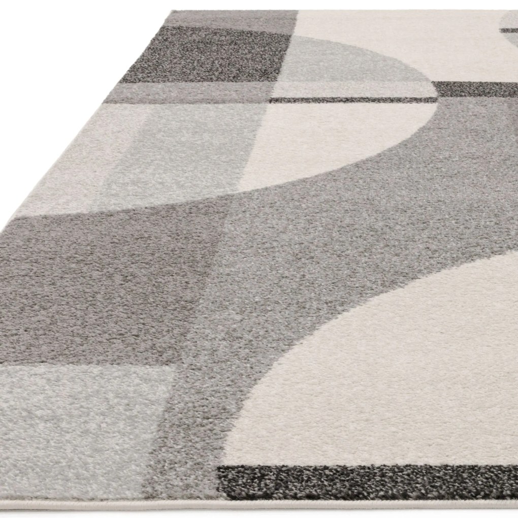 Tribeca Design Kusový koberec Jars Grey Art Deco Rozměry: 80x150 cm