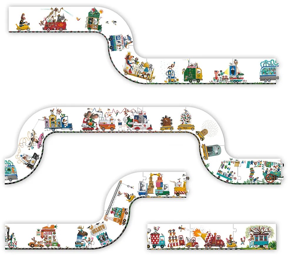 Magellan Puzzle Zastav se a jeď!
