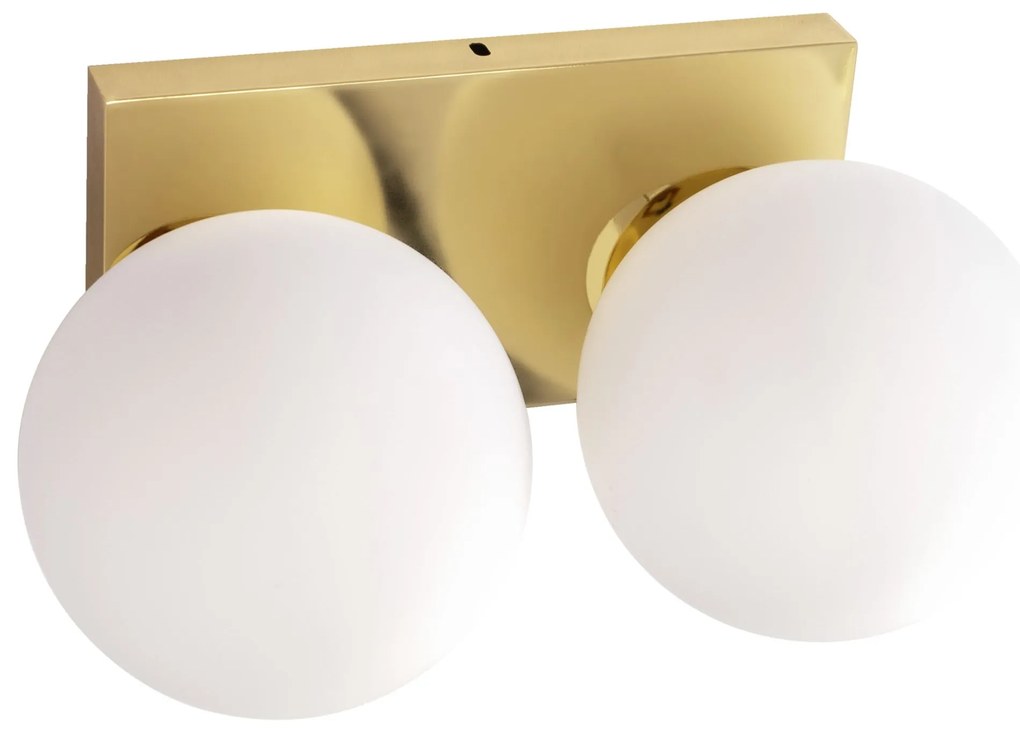 Toolight, nástěnná lampa 2xE27 APP1010-2W, zlatá, OSW-05556