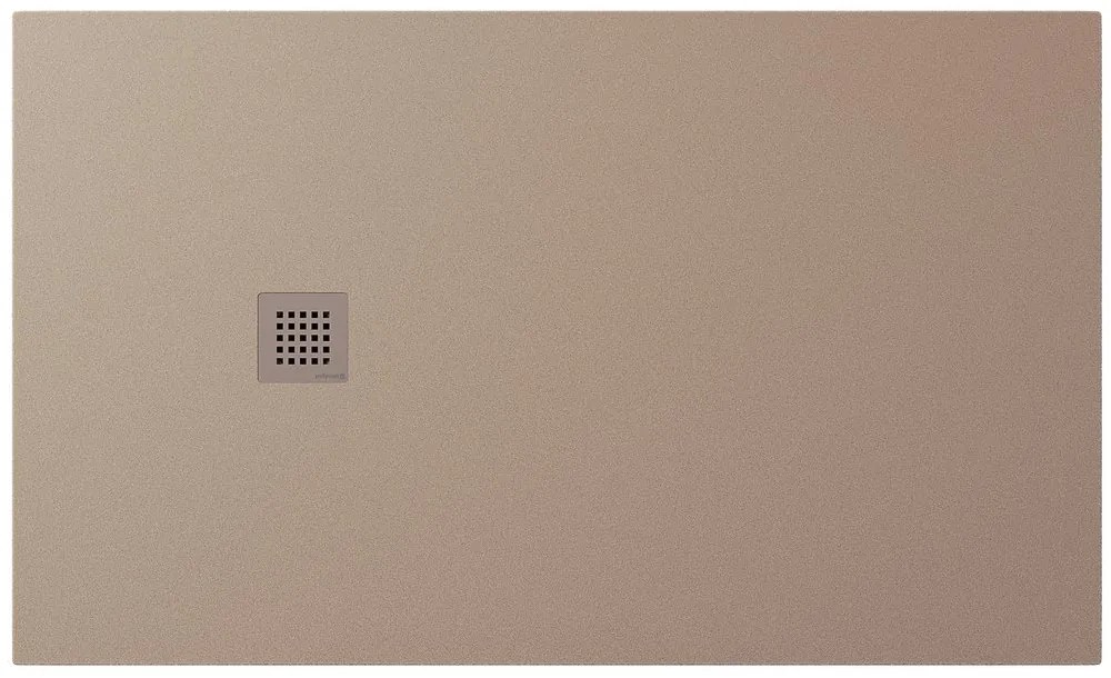 Polysan Polysan, TRENECA sprchová vanička z litého mramoru s možností úpravy rozměru 150x90cm, béžová matná, 84310.81