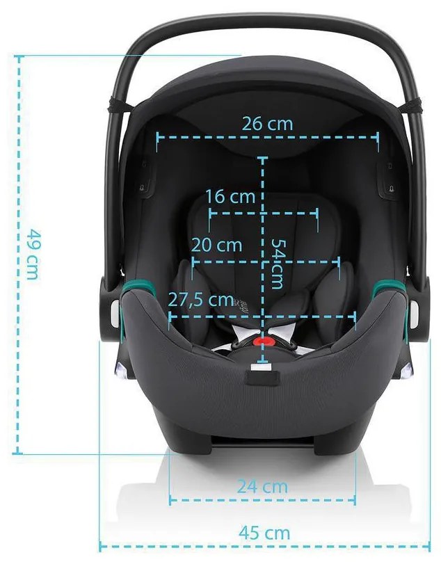 Britax Römer Autosedačka Baby-Safe 3 i-Size, 0-15 měsíců Nordic Grey