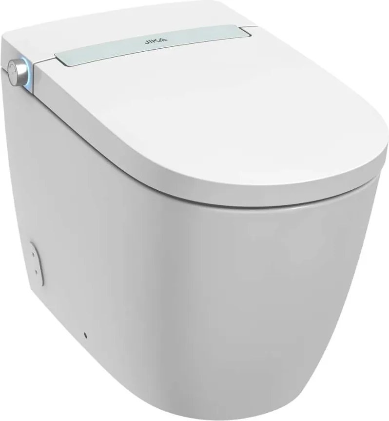 Jika Mila - Elektronický bidet s keramikou, vario odpad, Rimless, SoftClose, bílá H8235230000001