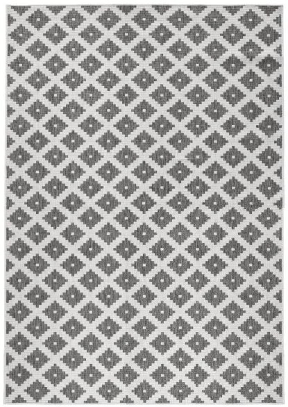Hans Home | Kusový koberec Twin-Wendeteppiche 103126 grau creme, šedá - 120x170