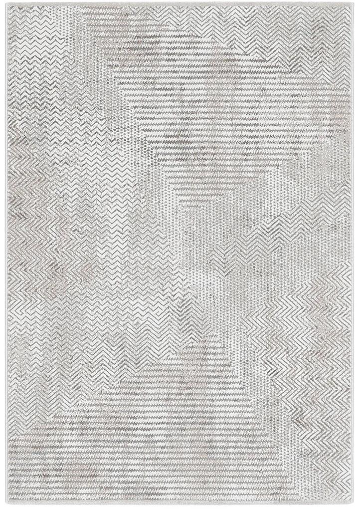 Koberce Breno Kusový koberec BOHO 62/VGE, Šedá, Vícebarevné, 140 x 200 cm