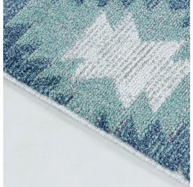 Ayyildiz Kusový koberec BAHAMA 5153, Modrá Rozměr koberce: 80 x 150 cm
