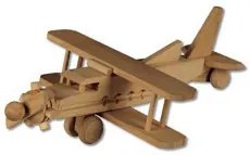 Drewmax Dřevěná hračka letadlo AD113