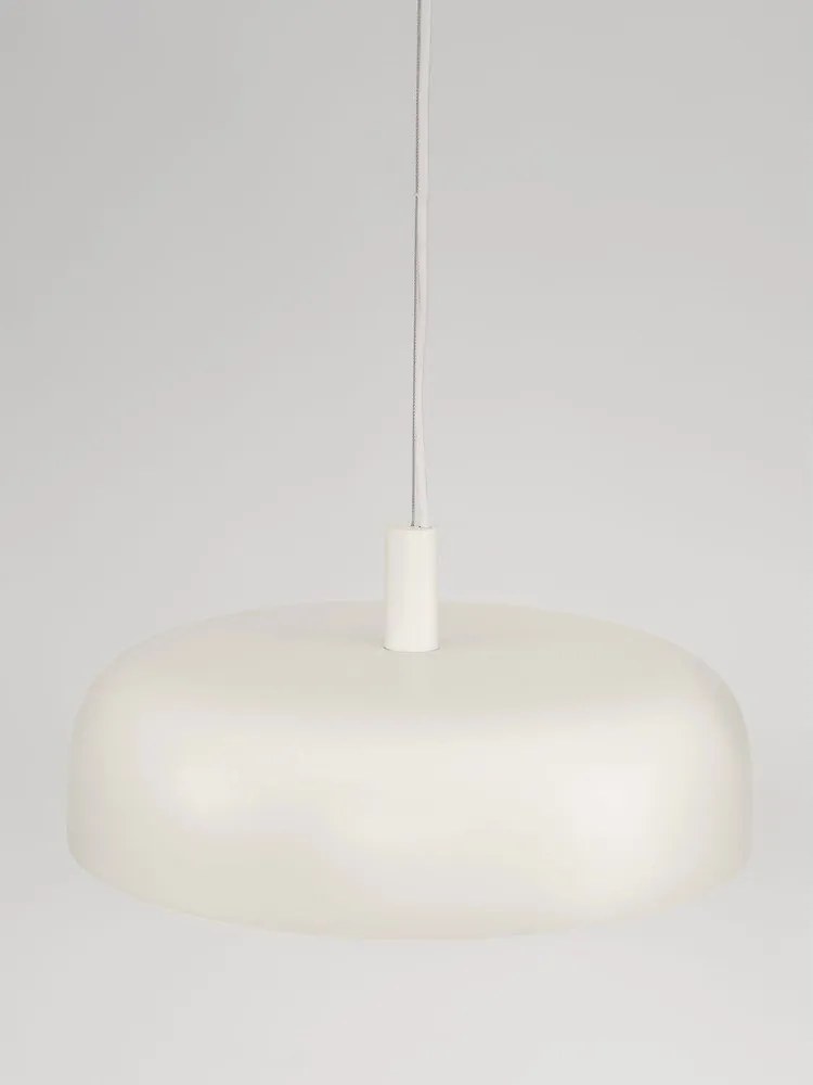 Krémové hliníkové LED stmívatelné závěsné svítidlo ø 40 cm Noelia – Nova Luce