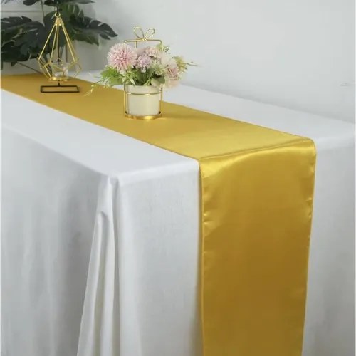 Saténový běhoun na stůl 900x36cm Ruhhy 25065