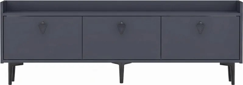 TV stolek PIENA 160 cm, antracitový