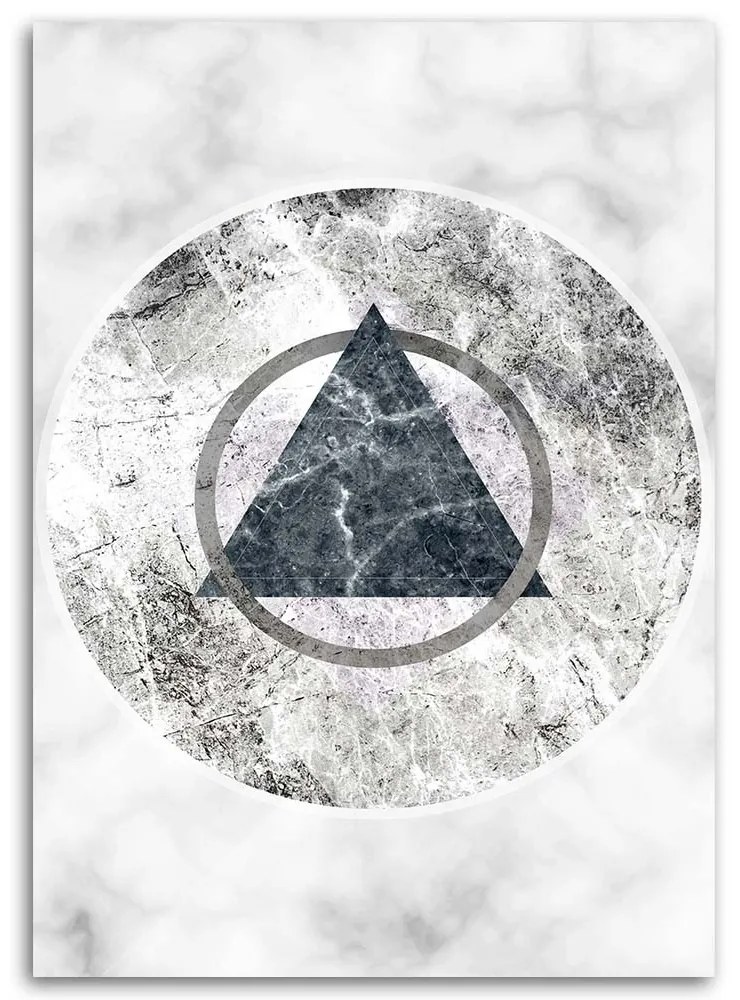Gario Obraz na plátně Geometrické Obraz na plátněce - mramor Rozměry: 40 x 60 cm