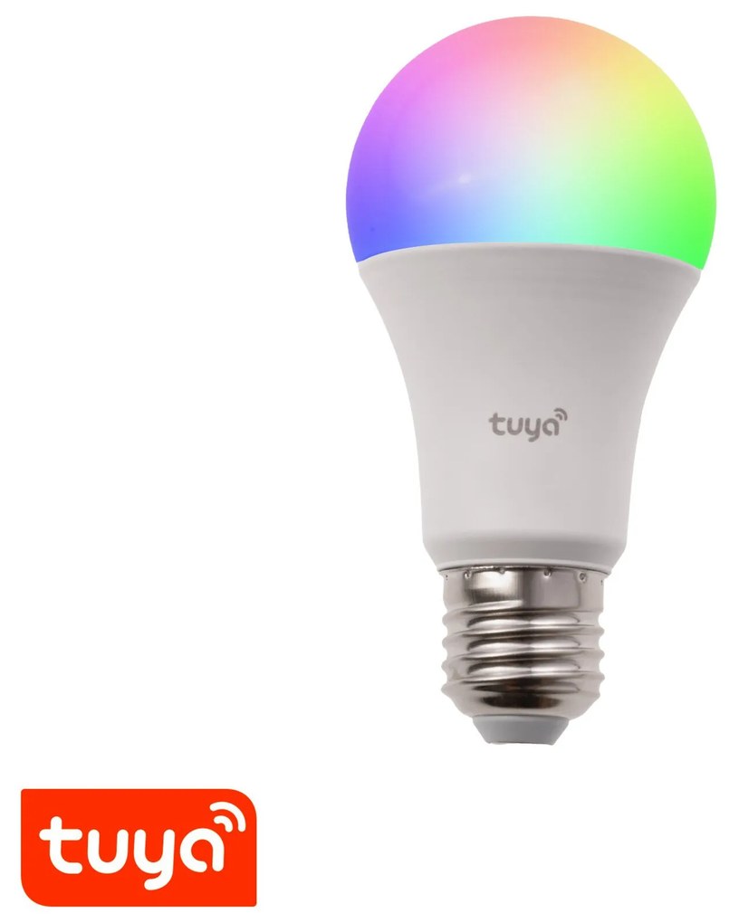 T-LED 021201 SMART LED žárovka E27 Tuya RGBCCT TU9W RGBCCT