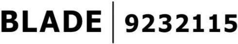 Venkovní LED svítidlo Blade 78 černá