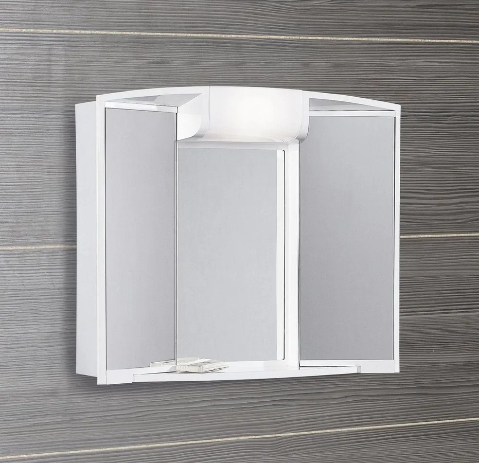 Aqualine Aqualine, ANGY galerka 59x50x15cm, 1x12W, bílá plast, 541202