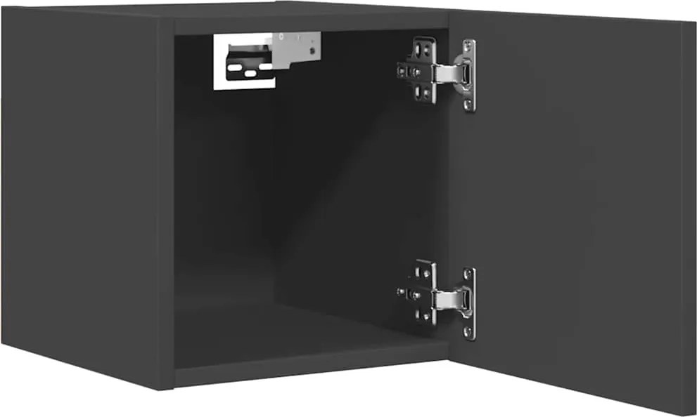 vidaXL Nástěnná TV skříňka 30,5x30x30 cm [804493] Barva: kouřový dub