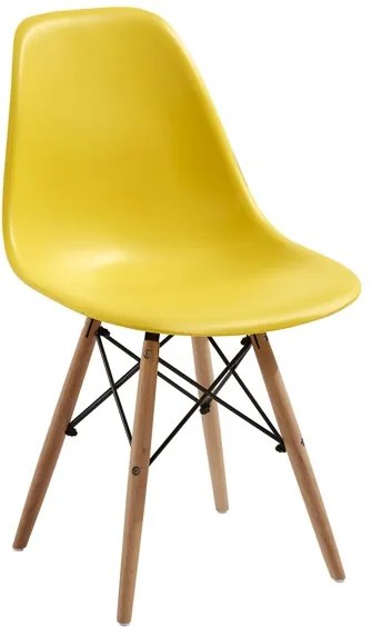 Židle EMA žlutá