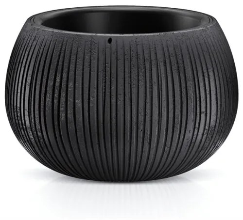 PROSPERPLAST Květináč - BETON BOWL Průměr: 29 cm, Barva: beton