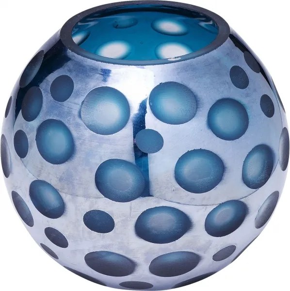 Váza Blue Dots 17 cm