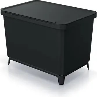 PROSPERPLAST SYSTEMA 1x23l + 2x10l černá / Odpadkový koš