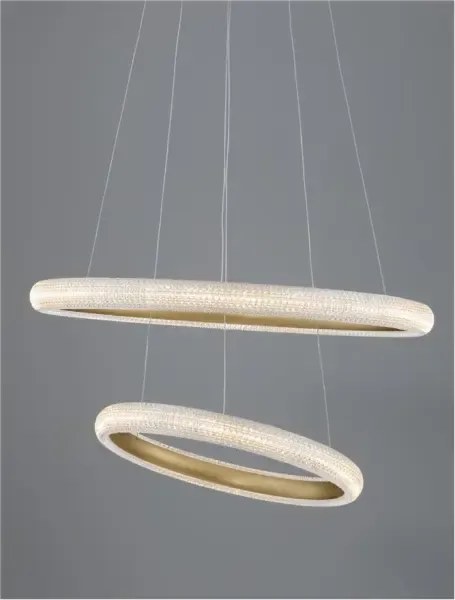 LED lustr Medora 59 zlaté