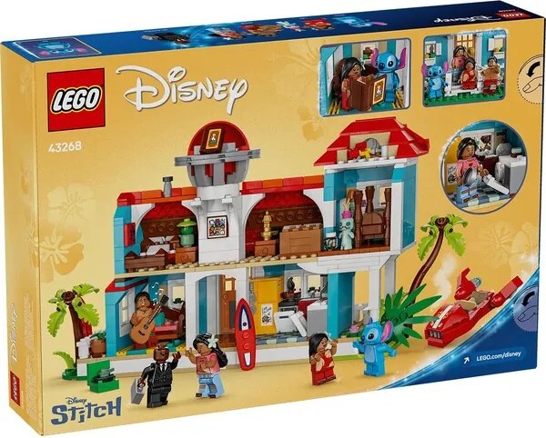 LEGO® Disney 43268 Lilo a Stitch a domek na pláži