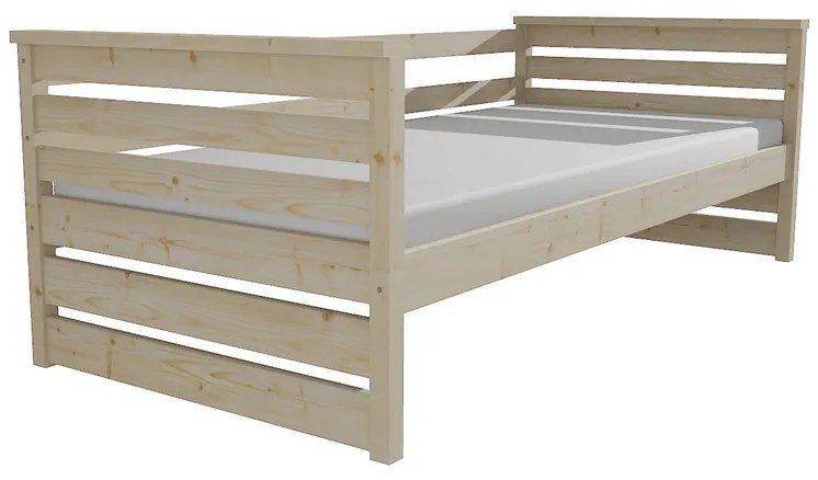 Vomaks Dětská postel M 003 NEW* 70 x 160 cm surové dřevo