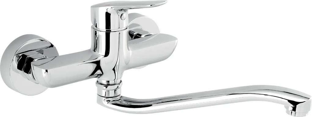 Novaservis, Dřezová umyvadlová baterie 150 mm Metalia 54 ECO, chrom, 54070-0E