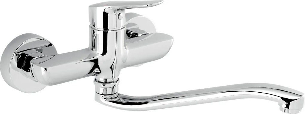 Novaservis, Dřezová umyvadlová baterie 150 mm Metalia 54 ECO, chrom, 54070-0E