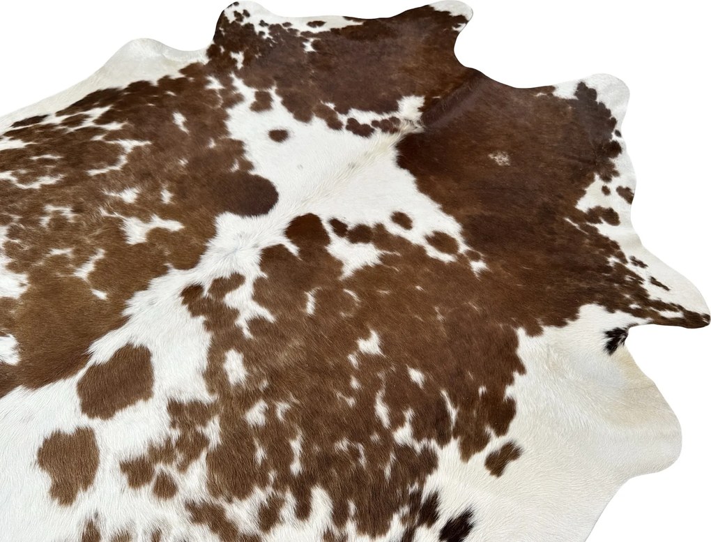Koberec kusový hovězí kůže 3,4 m2, hnědobílá 30