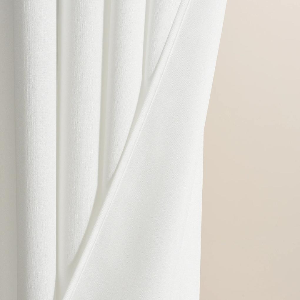 Room99 Nepromokavý závěs na terasu/altánku na páskách Barva: Bělošedá, Velikost: 155 x 200 cm