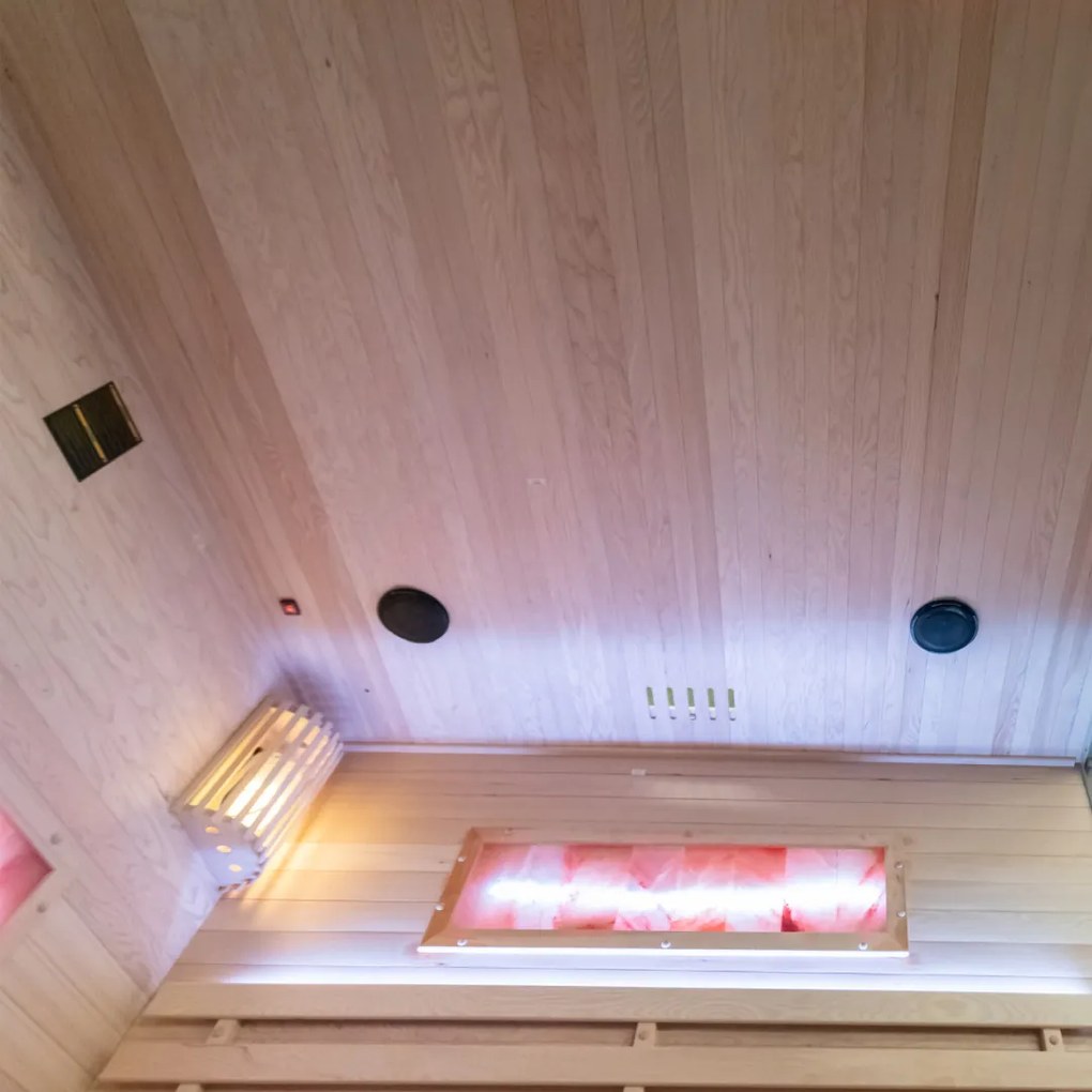 BPS-koupelny Finská sauna Relax HYD-6195 180x160, 4-5 osob