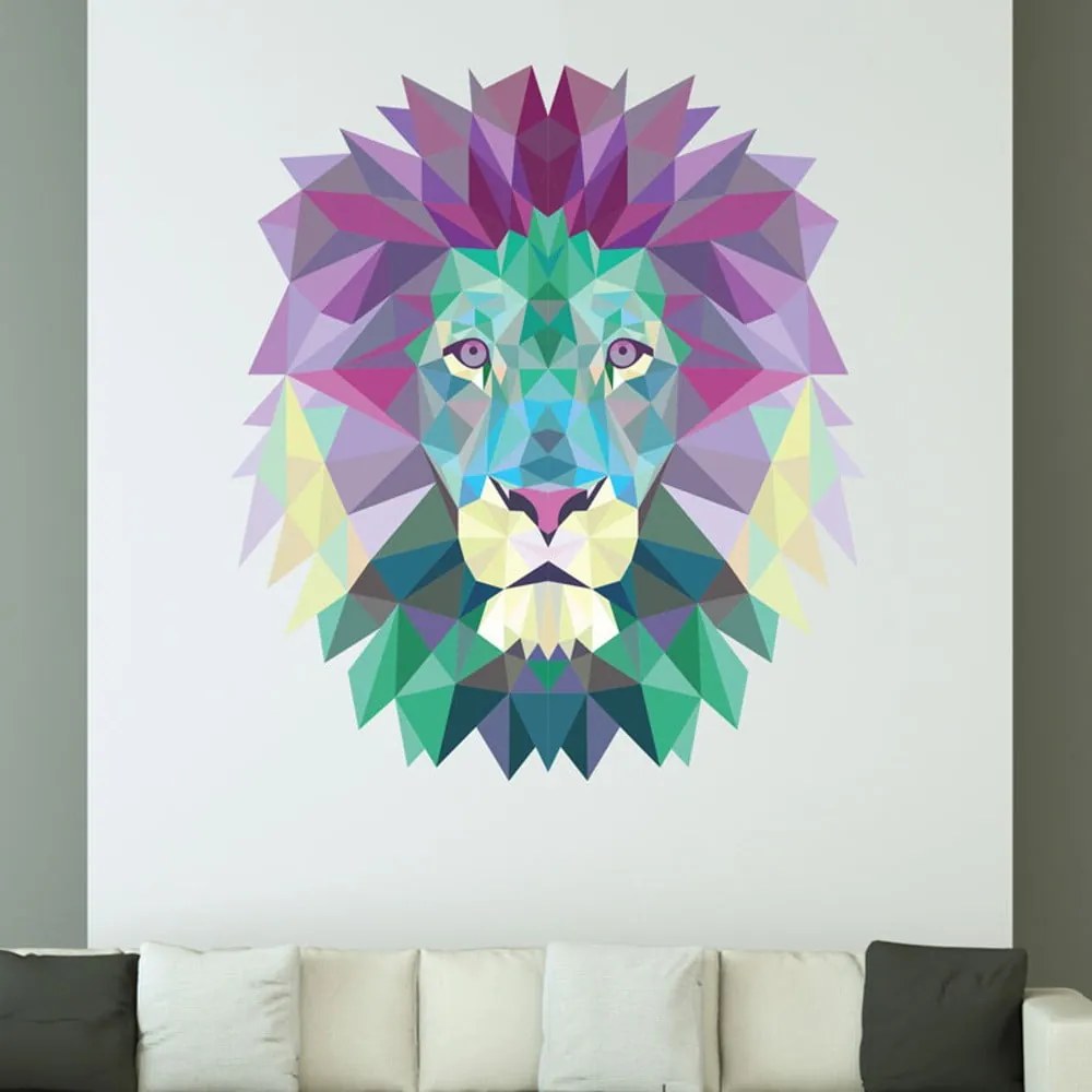 Samolepka Ambiance Origami Lion