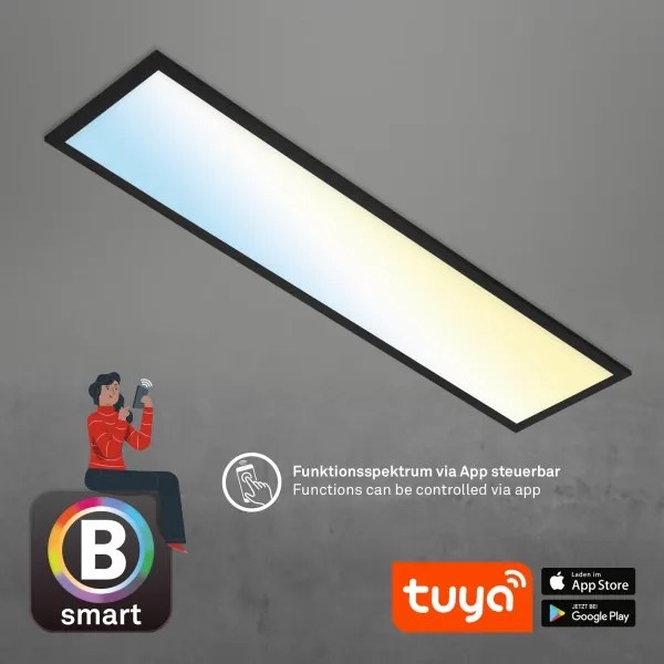 Brilo - LED Stmívatelné stropní svítidlo PIATTO LED/28W/230V Wi-Fi Tuya + DO