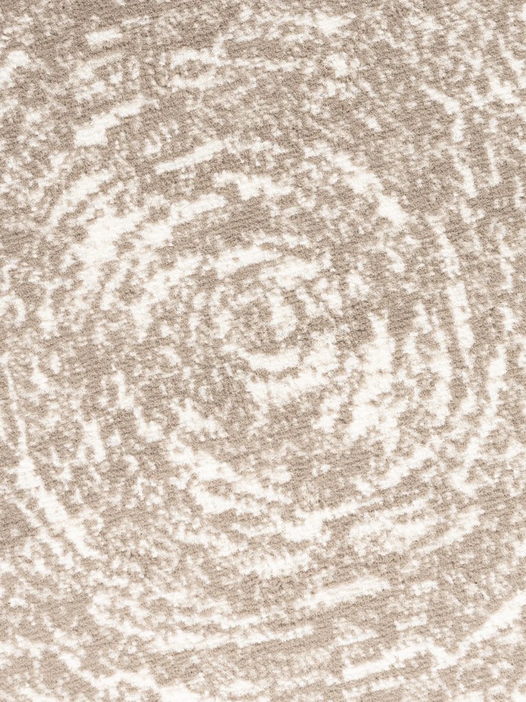 Hanse Home, Kusový koberec Gloria Cavallo 106258 Creme Beige kruh, 120x120 (průměr) kruh, béžová, chodba / předsíň