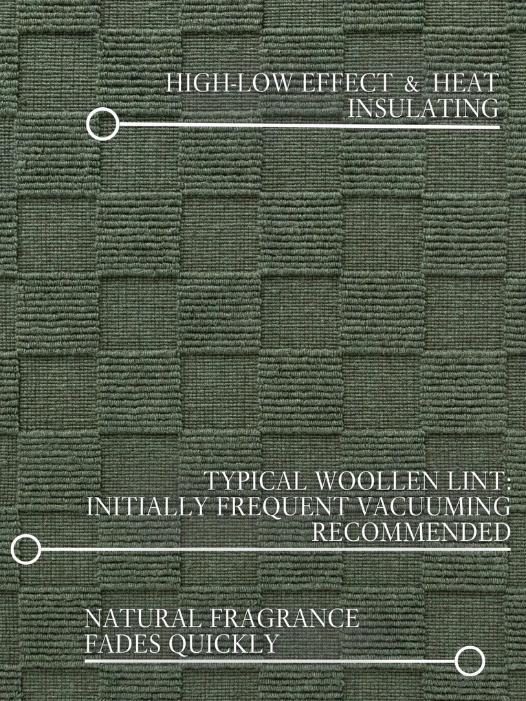 Behúň Villeroy & Boch Scala 106268 Green, 80x200, zelená, obývacia izba, Villeroy & Boch