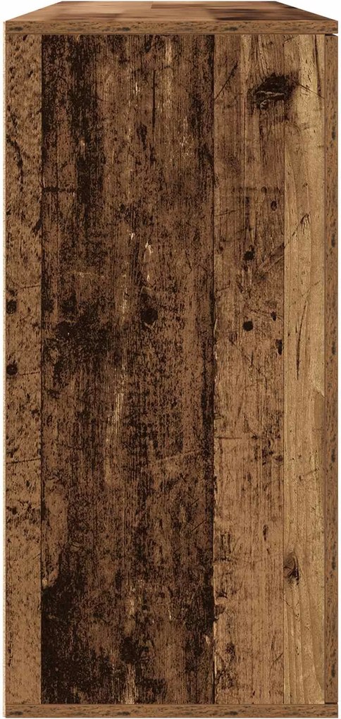 Servírovací skříň 2 ks Staré dřevo 79 x 38 x 80 cm 3334308