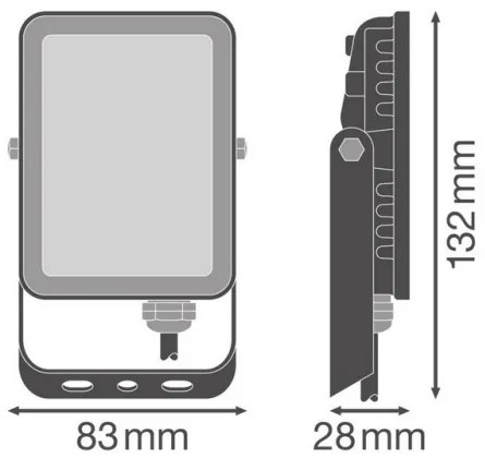 LED reflektor LEDVANCE Essential 10W 3000K teplá bílá IP65