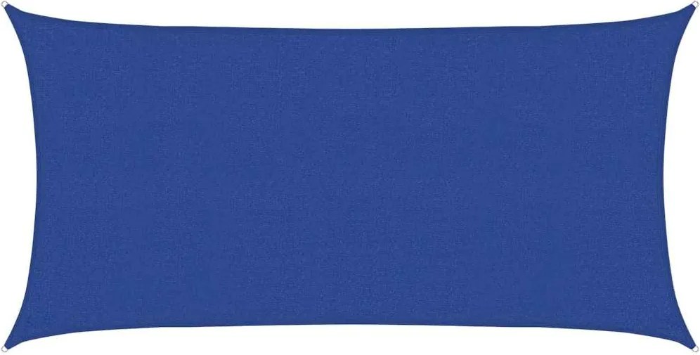 Stínící plachta 160 g/m² modrá 2 x 4 m HDPE 311504
