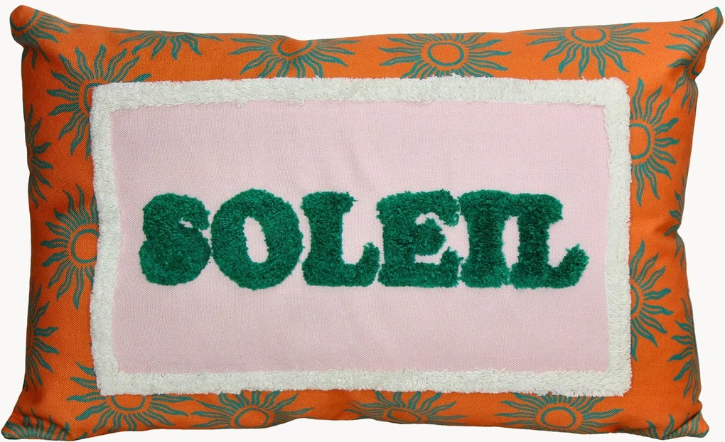 Vyšívaný polštář Soleil
