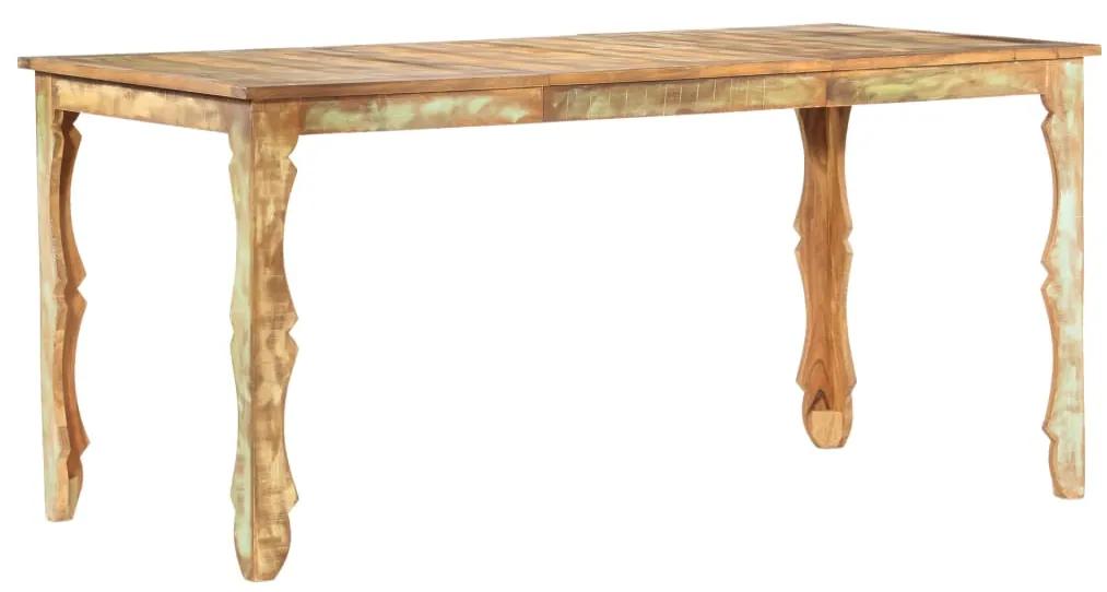 Jídelní stůl Recckls - masivní recyklované dřevo | 160x80x76 cm