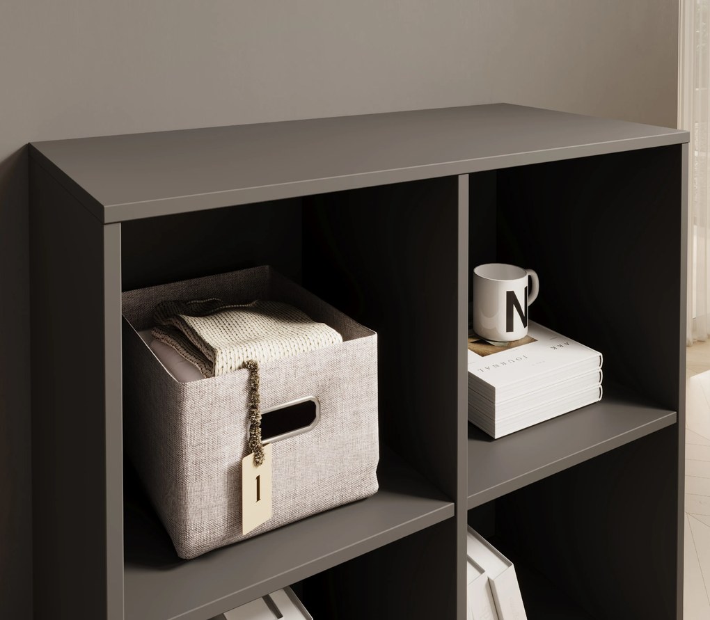 ADRK Furniture Regál Lenti 2x2 BS-LEN-2X2-G