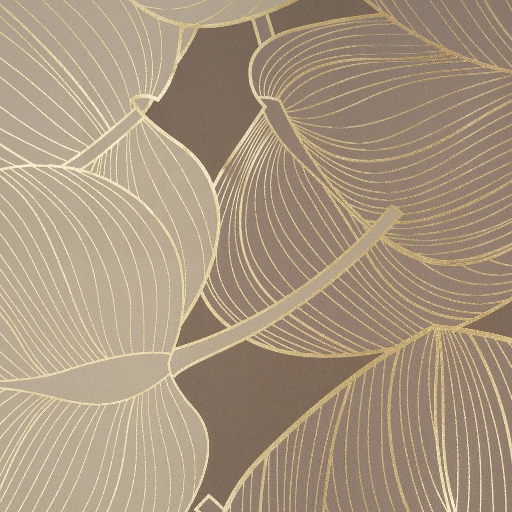 ZATEMŇOVACÍ ZÁVĚS NA KROUŽCÍCH FREESIA 140X250 CM BÉŽOVÁ