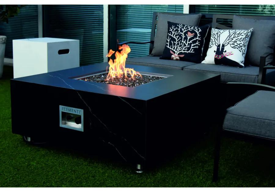 Luxusní zahradní ohniště - SOFIA - černé