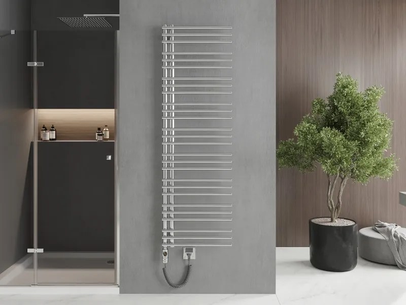 Mexen Neptun, elektrické topné těleso 1600 x 500 mm, 600 W, chromová, W101-1600-500-2600-01