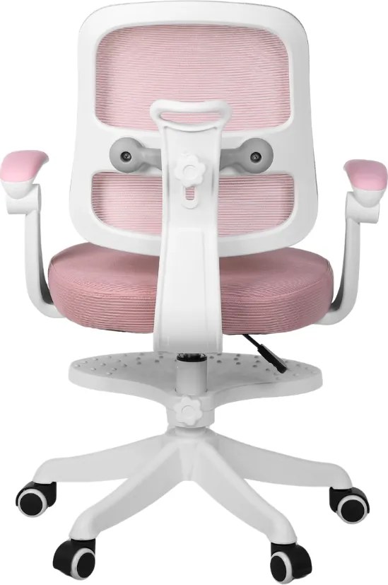 Dětská rostoucí židle Neoseat JUNI 013 — látka, růžová
