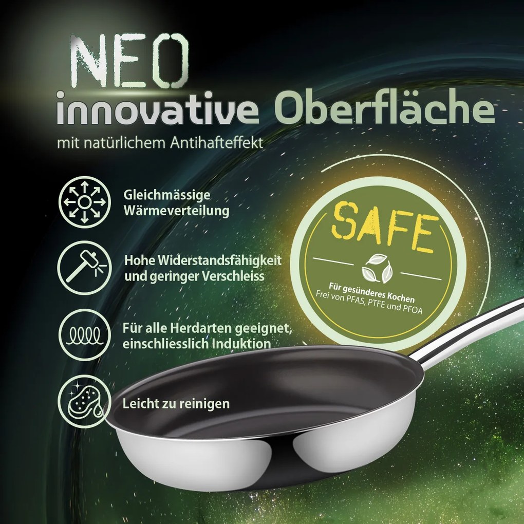Pánev Ø 24 cm – Orion Expert Neo Multi-Layer Lunasol - 601402